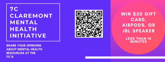 From the 7C Claremont Mental Health Initiative – The Muddraker